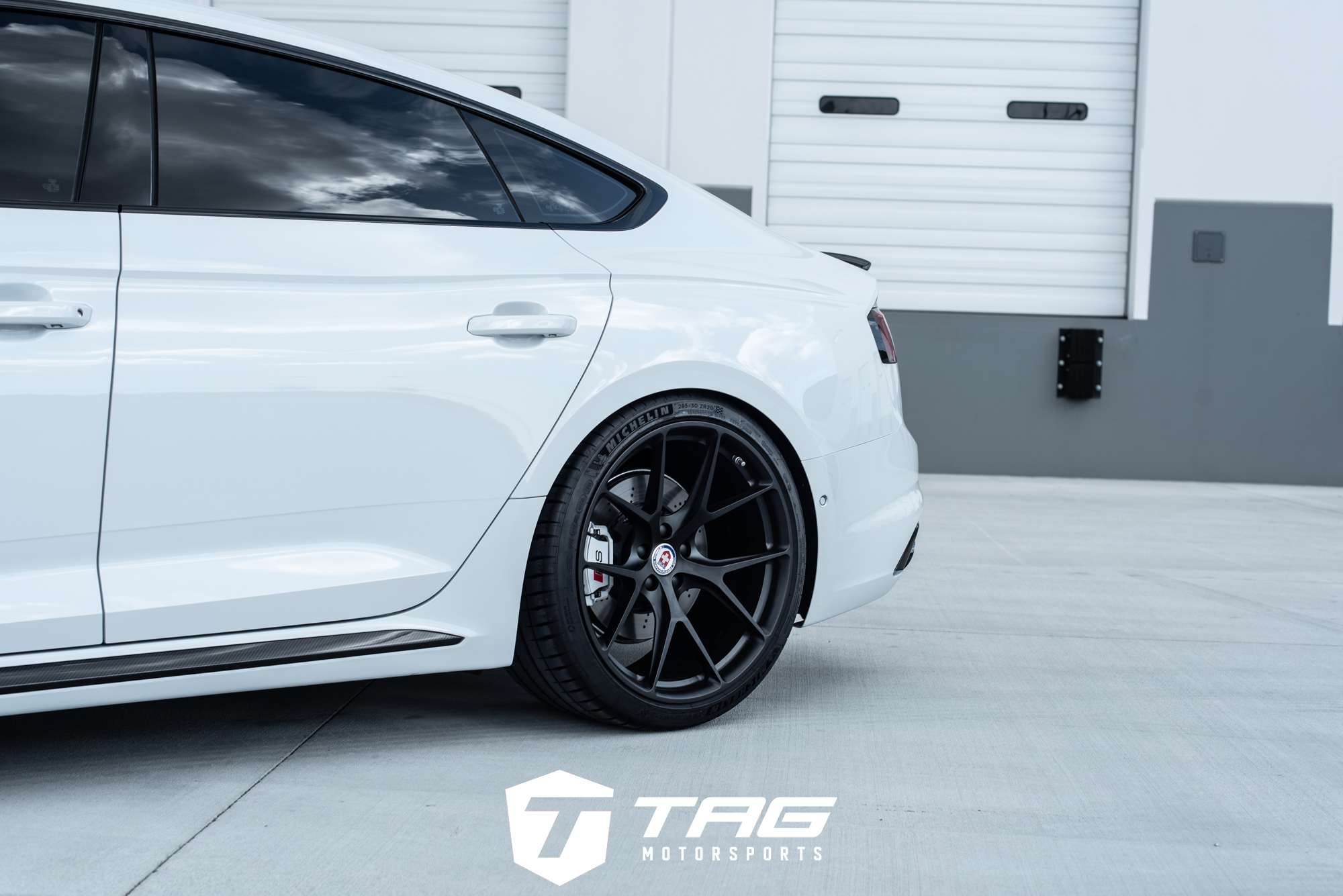 WHITE RS5 SPORTBACK ON HRE WHEELS AND OTHER CUSTOM GOODIES - TAG ...
