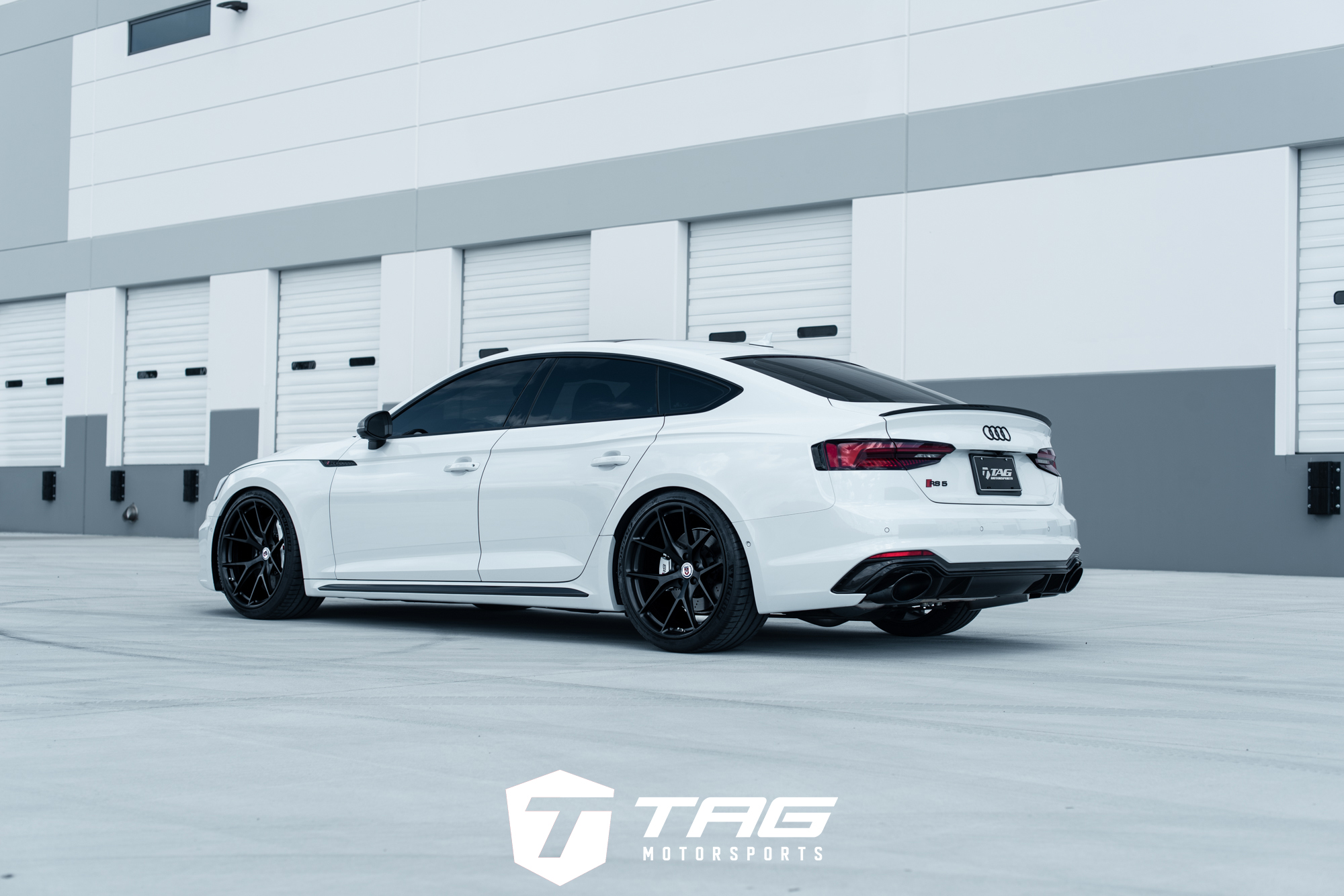 WHITE RS5 SPORTBACK ON HRE WHEELS AND OTHER CUSTOM GOODIES - TAG ...