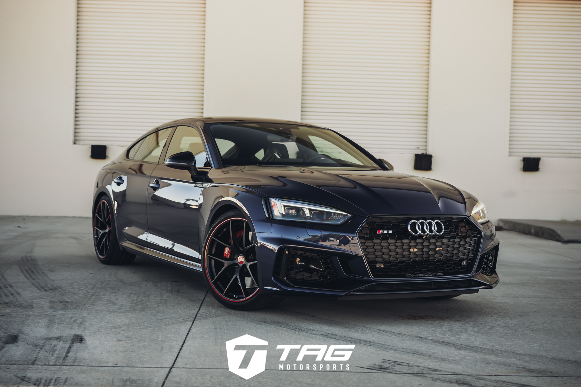 RS5 DONE EASY - RS5 SPORTBACK ON BBS CI-R WHEELS - TAG Motorsports