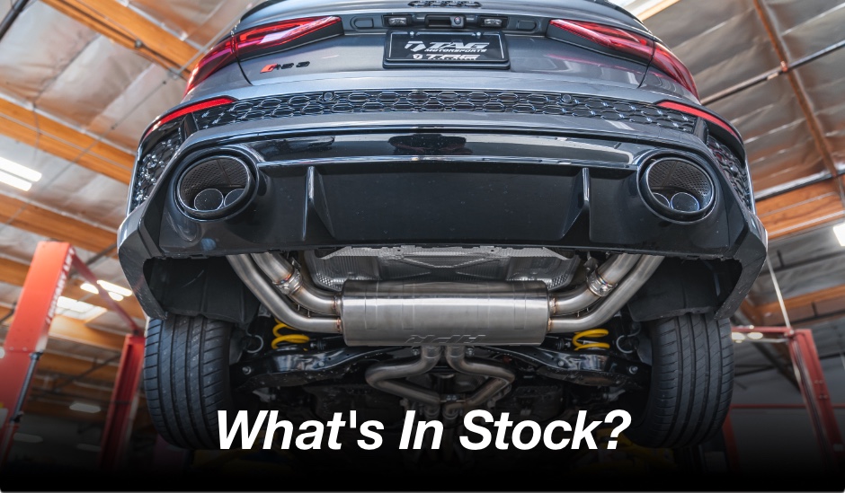 WHAT'S IN STOCK FOR RS3? | TAG MOTORSPORTS