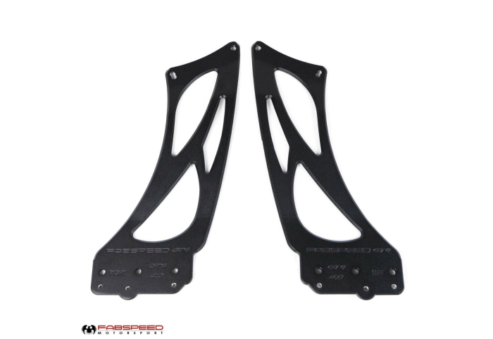 Fabspeed Monoblock Wing Risers for Cayman GT4 (718 / 981) - TAG Motorsports