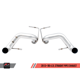 AWE Tuning Audi R8 4.2L Facelift Straight Pipe Exhaust