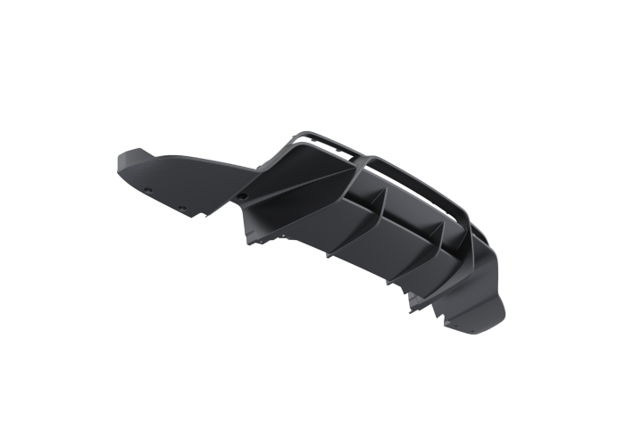 1016 Carbon Rear Diffuser for Gen 2 Audi R8 - TAG Motorsports