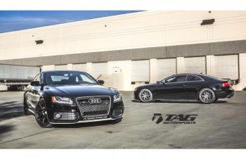 C8 RS6 on HRE 300 Wheels with CETE Lowering