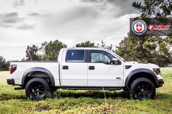 Raptor with TAG Blackout on Method Wheels