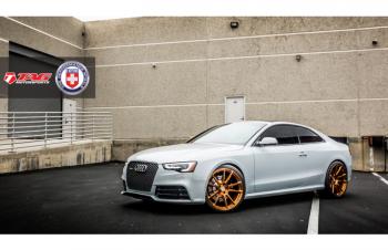 19' RS5 Sportback on 20" HRE P101 Wheels