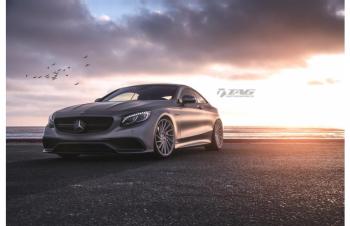 W223 S580 Lowered on Vossen HF-4T Wheels