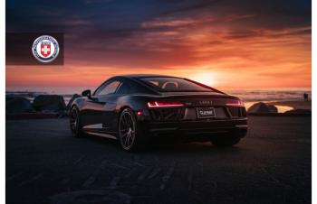 20 R8 Performance with Capristo Exhaust on Bronze HREs