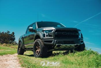 Raptor with TAG Blackout on Method Wheels
