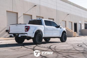 Raptor with TAG Blackout on Method Wheels