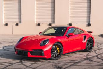 993 Turbo with Fabspeed Exhaust on HRE Wheels