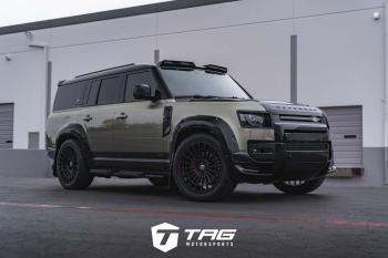 Defender with Urban Lazer Light Bar