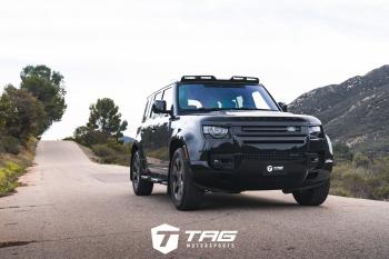 Defender with Urban Lazer Light Bar