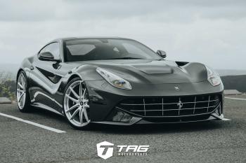 F12 on Novitec Springs with Capristo Exhaust