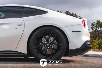 F12 on Novitec Springs with Capristo Exhaust