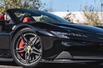 SF90 with Novitec Carbon Ducktail Spoiler