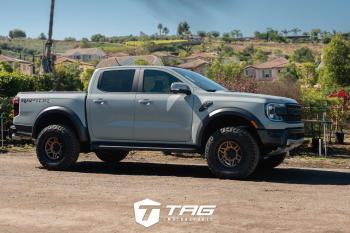 Raptor with TAG Blackout on Method Wheels