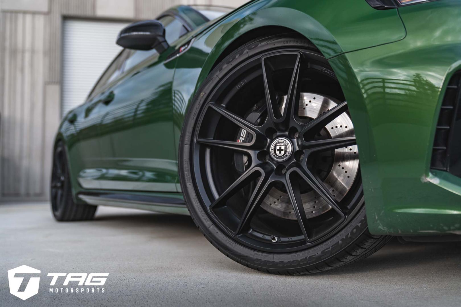 Sonoma Green RS5 Sportback on HRE FlowForm Wheels | 034 | TAG Motorsports