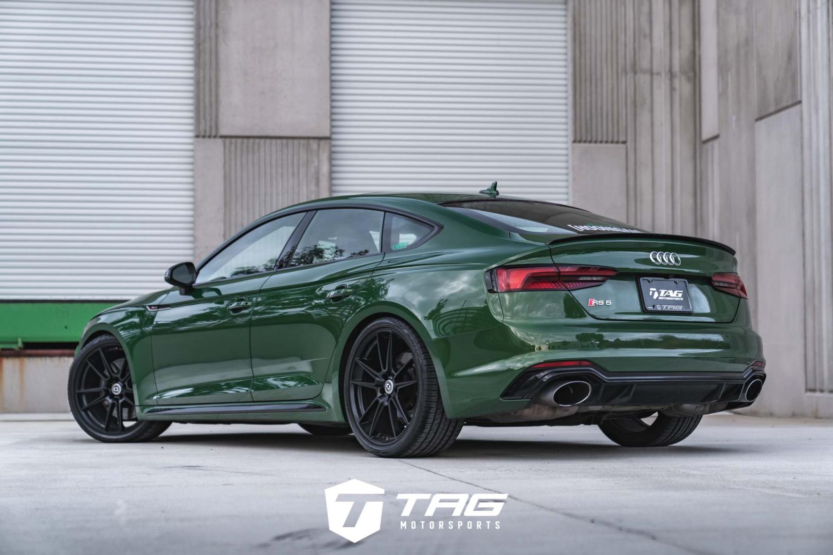 Sonoma Green RS5 Sportback on HRE FlowForm Wheels | 034 | TAG Motorsports