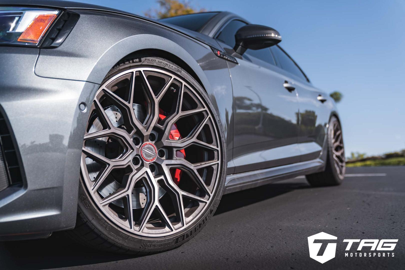 B9 RS5 Lowered on Vossen HF-2 | ABT | TAG Motorsports