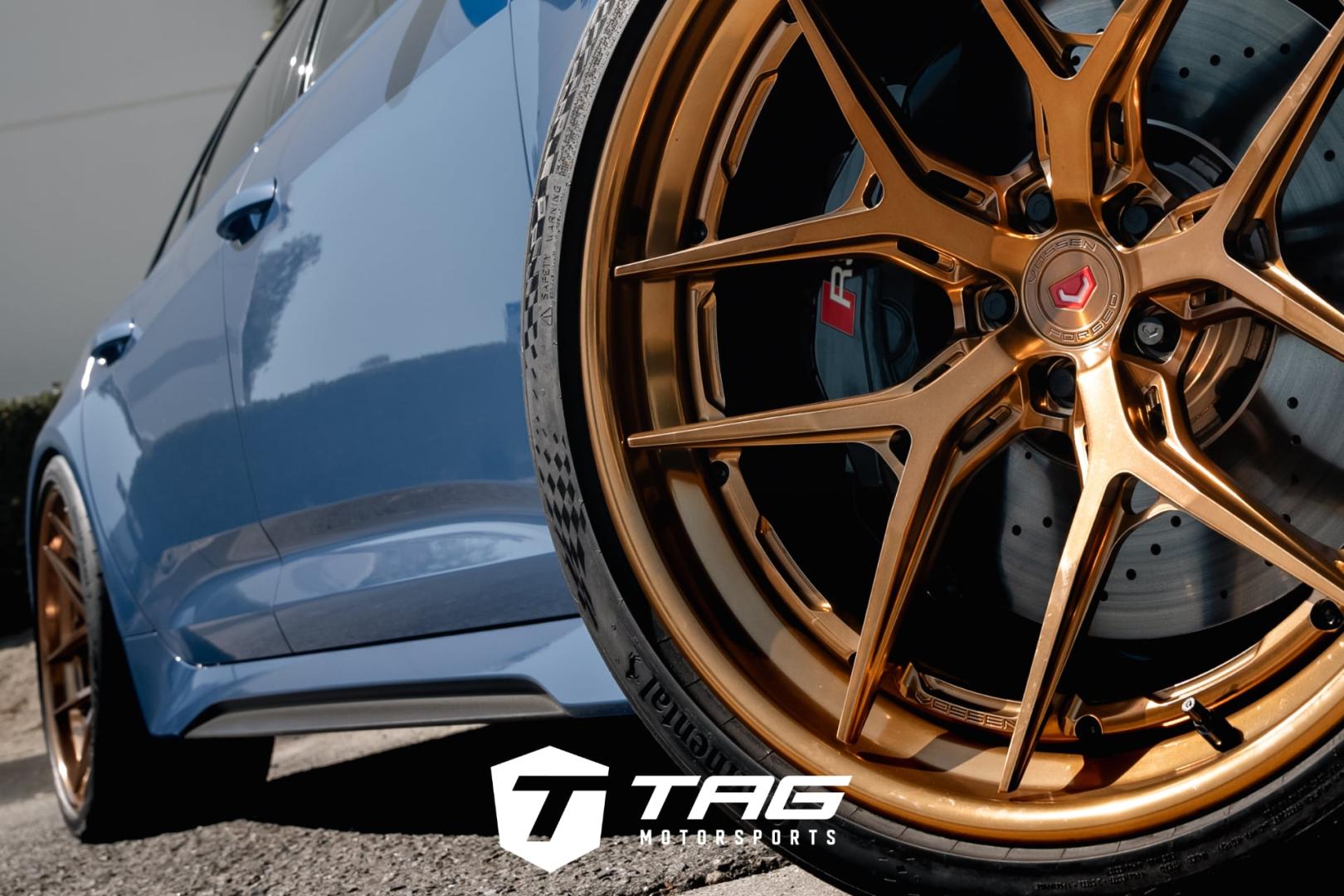 RS6 ON BRICKELL BRONZE VOSSEN S21-01 WHEELS | TAG MOTORSPORTS