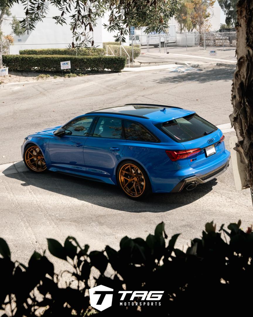 RS6 ON BRICKELL BRONZE VOSSEN S21-01 WHEELS | TAG MOTORSPORTS