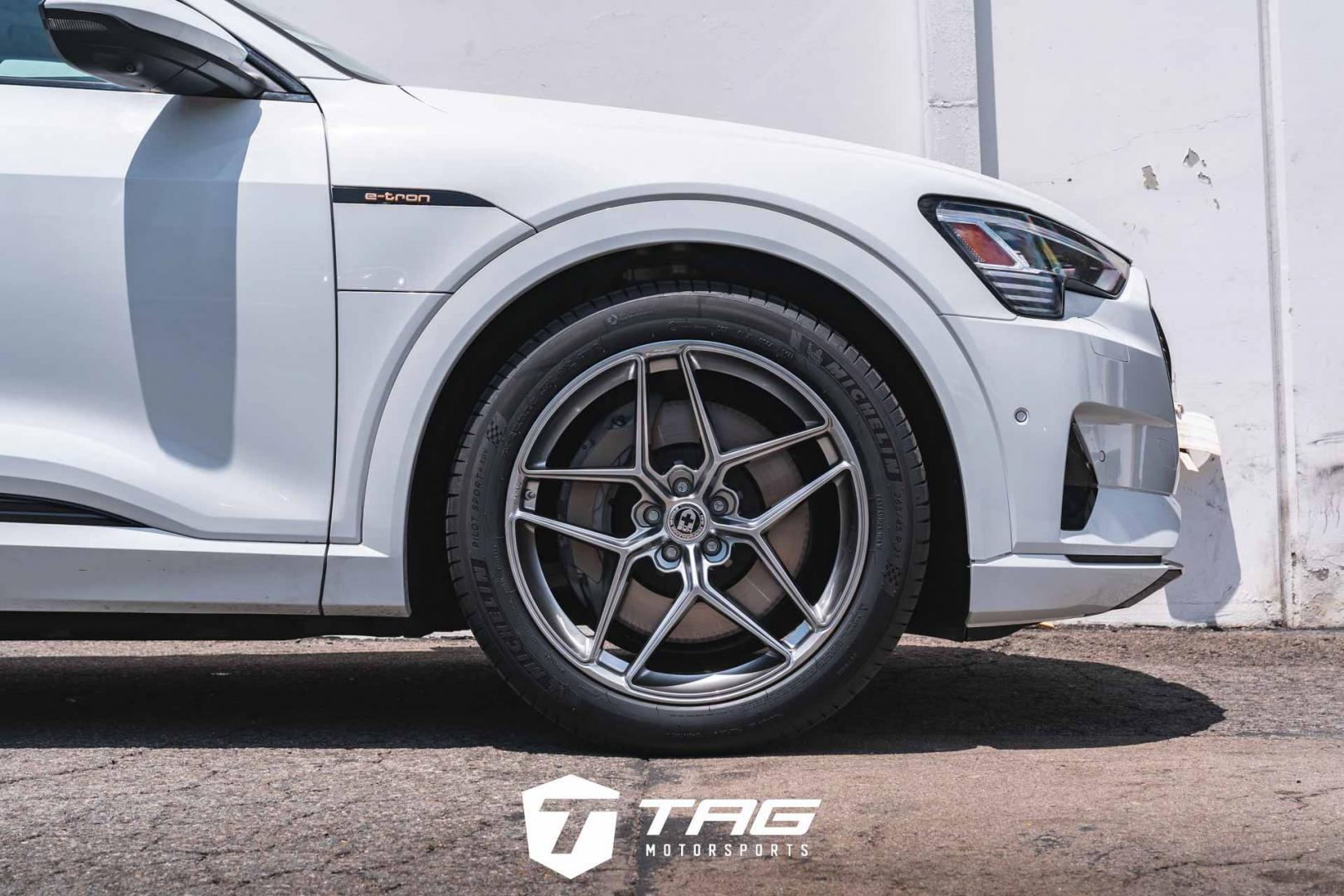 E-Tron SUV on HRE FlowForm FF11 Wheels | TAG Motorsports