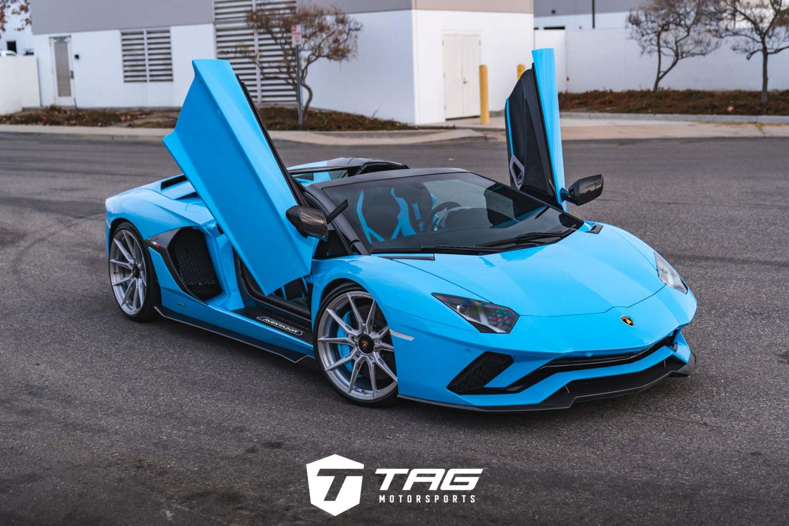 Lamborghini Aventador Azure Blue This Lamborghini Aventador S Went To