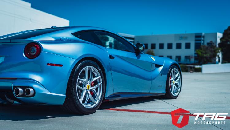 Ferrari F12 Light Blue