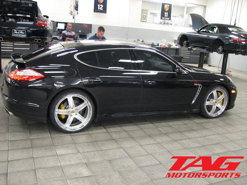 Porsche Panamera on 22" Modulare M7's - TAG Motorsports - Blog