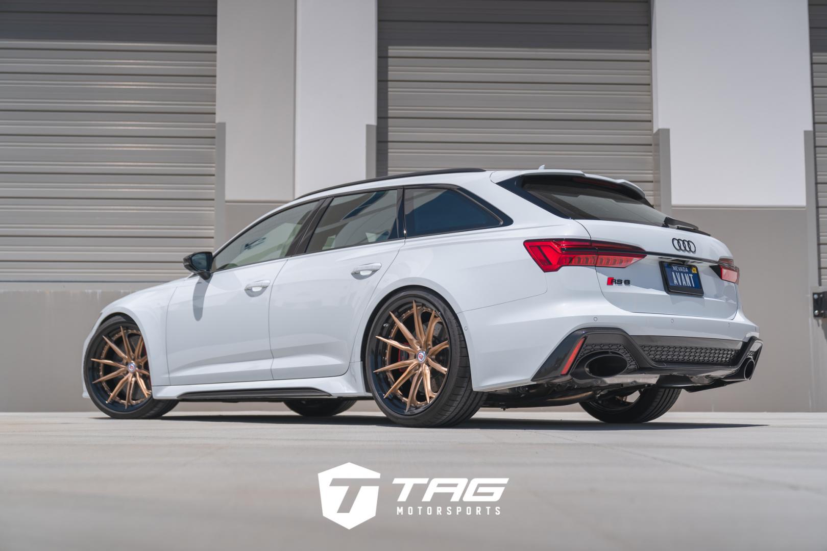 NEW BUILD! - GLACIER WHITE RS6 ON HRE SC104, MILLTEK , CETE & MORE ...