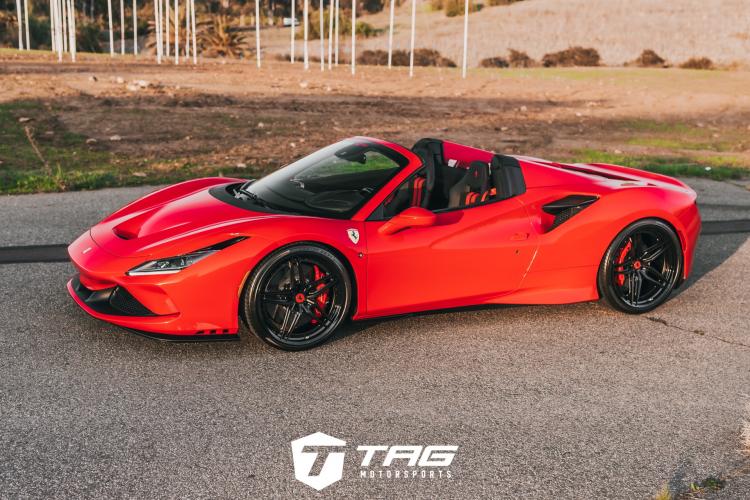 PROJECT F8 SPIDER IS ROLLING ON NEW SHOES! - TAG Motorsports - Blog