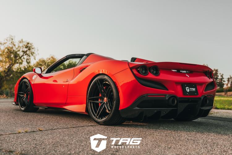 PROJECT F8 SPIDER IS ROLLING ON NEW SHOES! - TAG Motorsports - Blog